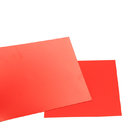 Oil Free Red Plastic Cutting Board Sheets Heat Resistant  Light Weight