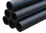 ISO 9001 6 Inch Black Color Pe Plastic Pipe Apply For Potable Water
